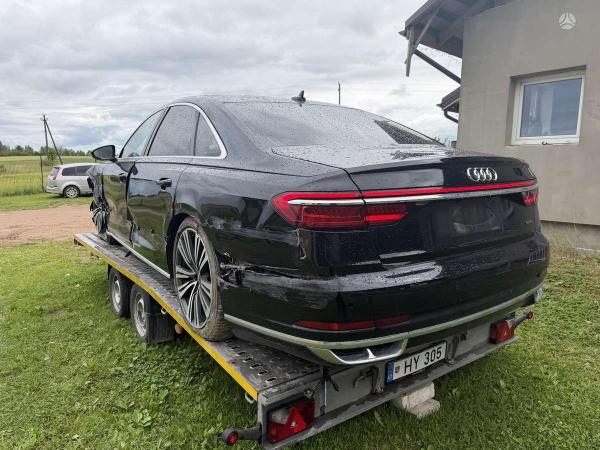 Melns Audi A8 2019 Šalčininkai, ar dzinēja tilpumu 2.97 L un nobraukumu 122 tūkst. km par 25999 €, foto 4 vietnē AUTOMOTO.COM.LV