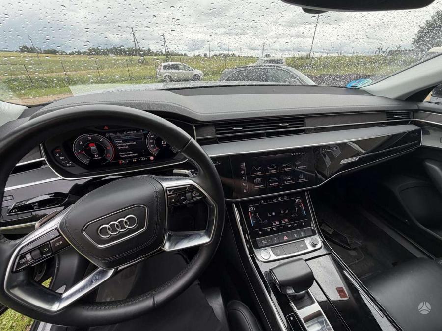 Melns Audi A8 2019 Šalčininkai, ar dzinēja tilpumu 2.97 L un nobraukumu 122 tūkst. km par 25999 €, foto 30 vietnē AUTOMOTO.COM.LV