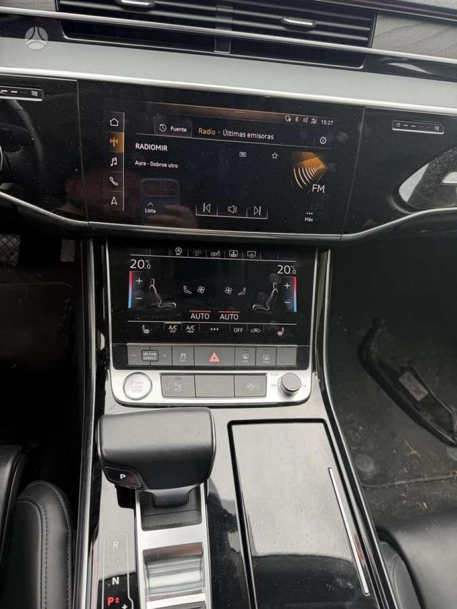 Melns Audi A8 2019 Šalčininkai, ar dzinēja tilpumu 2.97 L un nobraukumu 122 tūkst. km par 25999 €, foto 31 vietnē AUTOMOTO.COM.LV