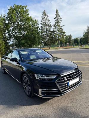 Black Audi A8 2019 in Kaunas, with an engine capacity of 3.00 L and mileage of 125 thousand km for 30000 €, photo 3 on AUTOMOTO.COM.LV
