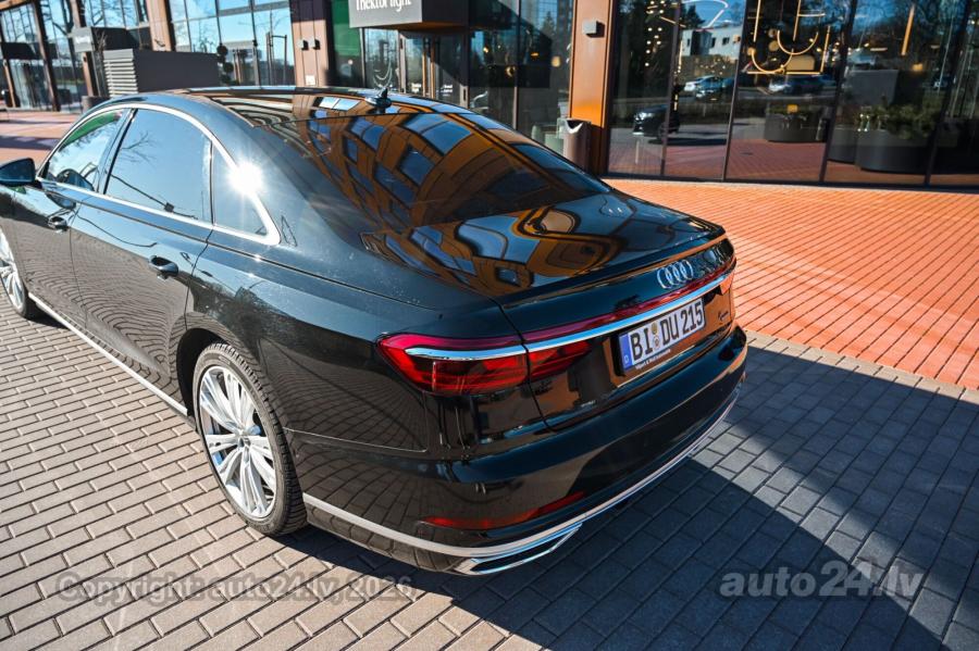 Melns Audi A8 2020 Tallina, ar dzinēja tilpumu 3.00 L un nobraukumu 200 tūkst. km par 39900 €, foto 4 vietnē AUTOMOTO.COM.LV
