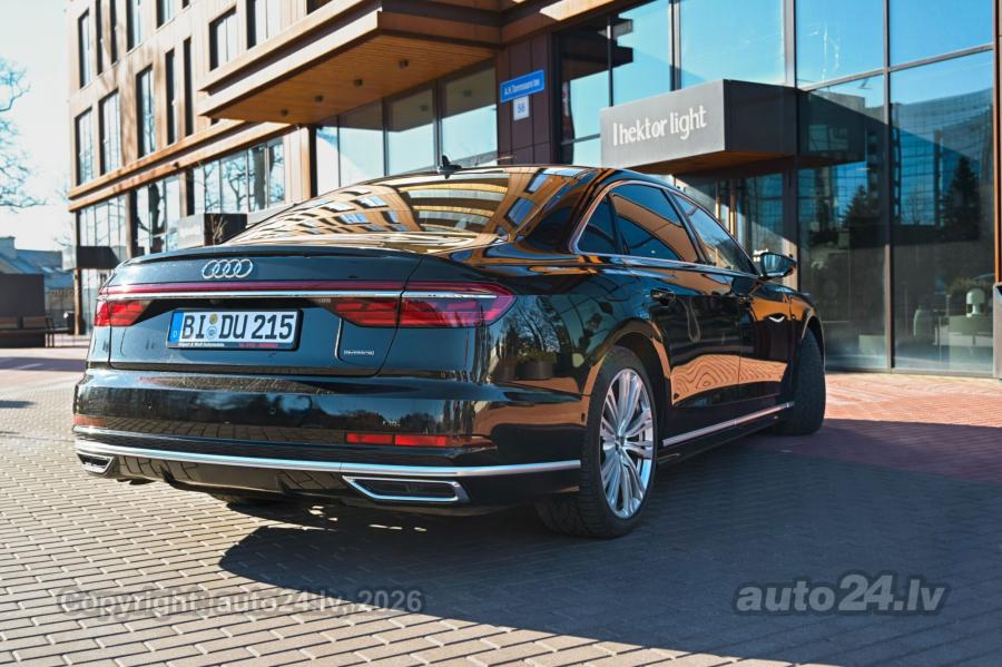 Melns Audi A8 2020 Tallina, ar dzinēja tilpumu 3.00 L un nobraukumu 200 tūkst. km par 39900 €, foto 8 vietnē AUTOMOTO.COM.LV