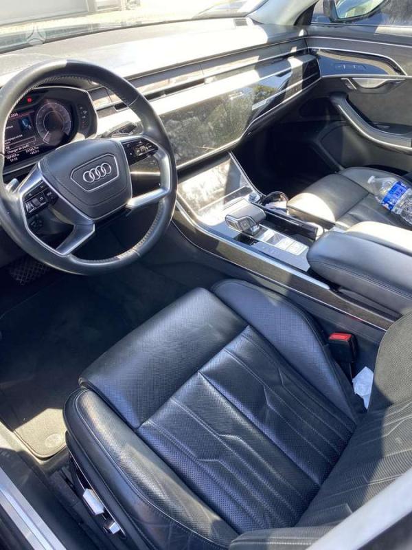 Melns Audi A8 2020 Tauragė, ar dzinēja tilpumu 3.00 L un nobraukumu 188 tūkst. km par 27500 €, foto 3 vietnē AUTOMOTO.COM.LV