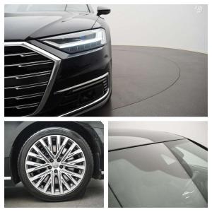Melns Audi A8 2020 Viļņa, ar dzinēja tilpumu 3.00 L un nobraukumu 85 tūkst. km par 48500 €, foto 8 vietnē AUTOMOTO.COM.LV