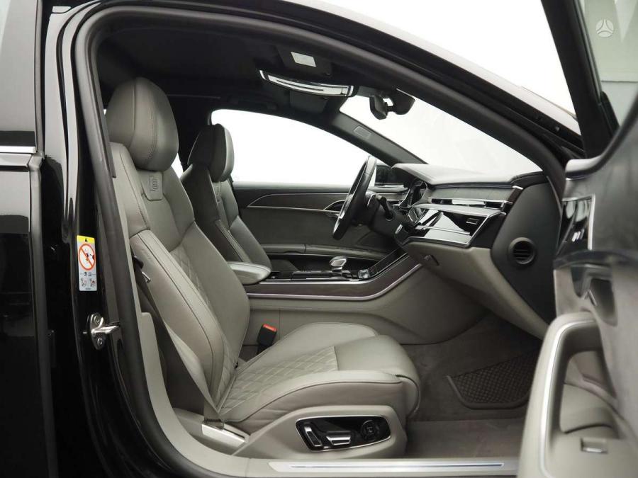 Melns Audi A8 2020 Viļņa, ar dzinēja tilpumu 3.00 L un nobraukumu 85 tūkst. km par 48500 €, foto 12 vietnē AUTOMOTO.COM.LV
