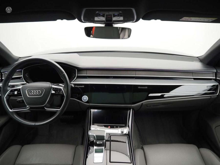 Melns Audi A8 2020 Viļņa, ar dzinēja tilpumu 3.00 L un nobraukumu 85 tūkst. km par 48500 €, foto 21 vietnē AUTOMOTO.COM.LV