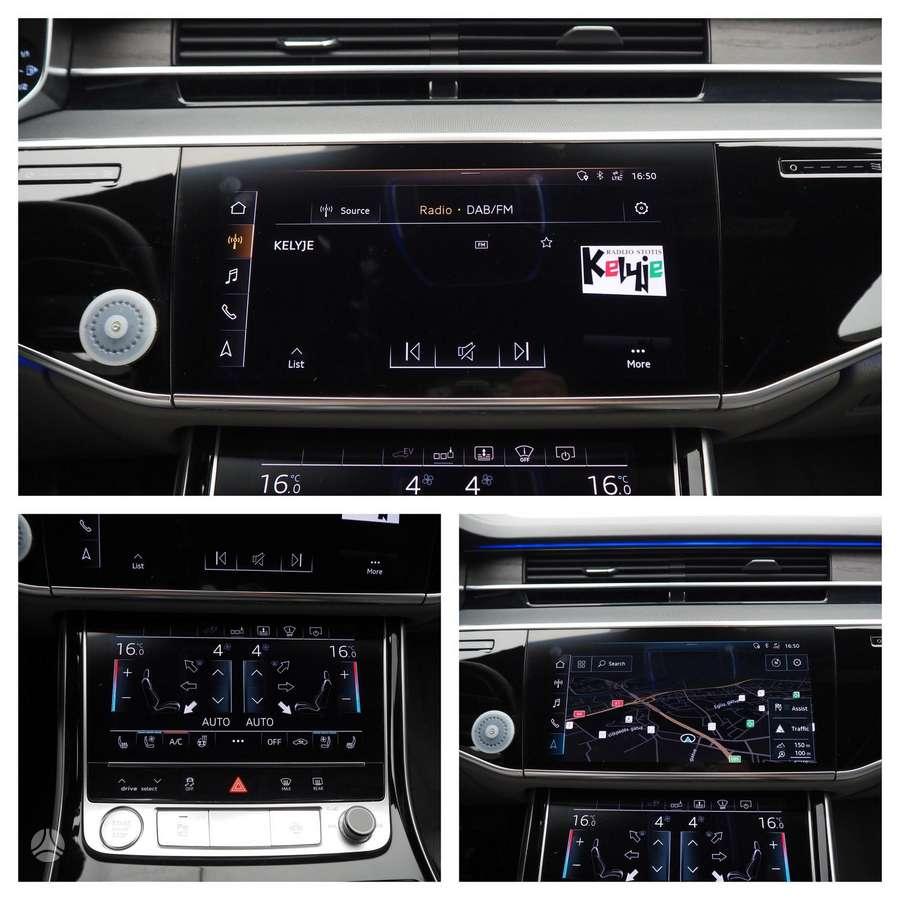 Melns Audi A8 2020 Viļņa, ar dzinēja tilpumu 3.00 L un nobraukumu 85 tūkst. km par 48500 €, foto 22 vietnē AUTOMOTO.COM.LV