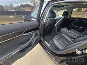 Black Audi A8 2021 in Riga, with an engine capacity of 3.00 L and mileage of 109 thousand km for 43900 €, photo 9 on AUTOMOTO.COM.LV
