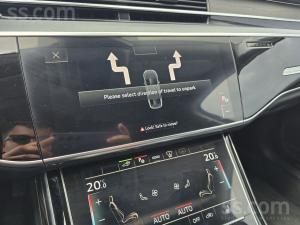 Black Audi A8 2021 in Riga, with an engine capacity of 3.00 L and mileage of 109 thousand km for 43900 €, photo 13 on AUTOMOTO.COM.LV