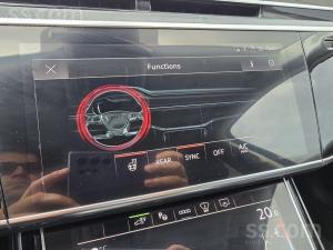 Black Audi A8 2021 in Riga, with an engine capacity of 3.00 L and mileage of 109 thousand km for 43900 €, photo 14 on AUTOMOTO.COM.LV