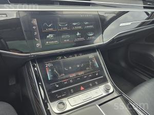 Black Audi A8 2021 in Riga, with an engine capacity of 3.00 L and mileage of 109 thousand km for 43900 €, photo 20 on AUTOMOTO.COM.LV