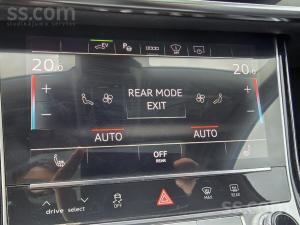 Black Audi A8 2021 in Riga, with an engine capacity of 3.00 L and mileage of 109 thousand km for 43900 €, photo 21 on AUTOMOTO.COM.LV