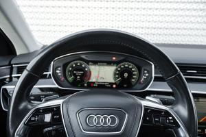 Black Audi A8 2021 in Marupe, with an engine capacity of 3.00 L and mileage of 113 thousand km for 42700 €, photo 16 on AUTOMOTO.COM.LV