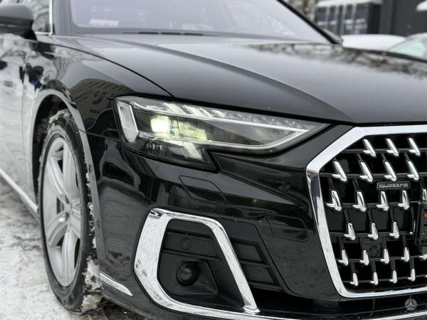 Melns Audi A8 2022 Viļņa, ar dzinēja tilpumu 3.00 L un nobraukumu 95 tūkst. km par 51500 €, foto 9 vietnē AUTOMOTO.COM.LV