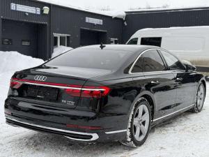 Melns Audi A8 2022 Viļņa, ar dzinēja tilpumu 3.00 L un nobraukumu 95 tūkst. km par 51500 €, foto 5 vietnē AUTOMOTO.COM.LV