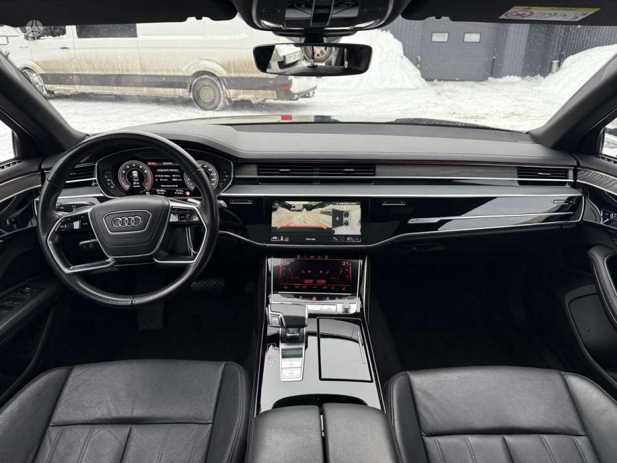 Melns Audi A8 2022 Viļņa, ar dzinēja tilpumu 3.00 L un nobraukumu 95 tūkst. km par 51500 €, foto 20 vietnē AUTOMOTO.COM.LV