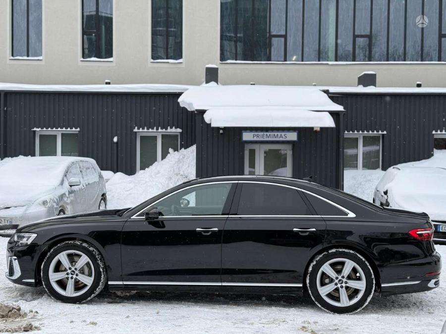 Melns Audi A8 2022 Viļņa, ar dzinēja tilpumu 3.00 L un nobraukumu 95 tūkst. km par 51500 €, foto 7 vietnē AUTOMOTO.COM.LV