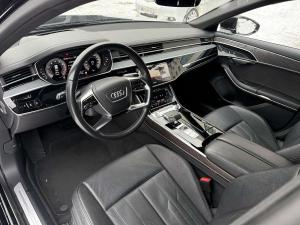 Melns Audi A8 2022 Viļņa, ar dzinēja tilpumu 3.00 L un nobraukumu 95 tūkst. km par 51500 €, foto 14 vietnē AUTOMOTO.COM.LV