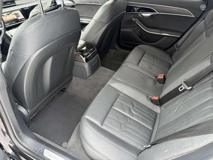 Melns Audi A8 2022 Viļņa, ar dzinēja tilpumu 3.00 L un nobraukumu 95 tūkst. km par 51500 €, foto 18 vietnē AUTOMOTO.COM.LV