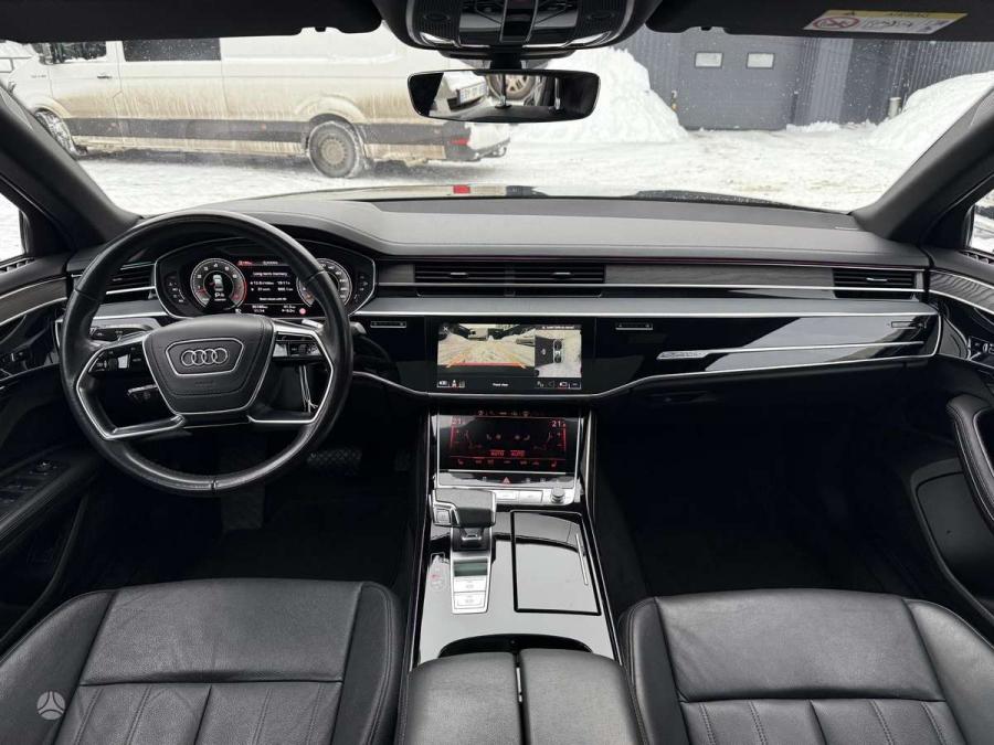 Melns Audi A8 2022 Viļņa, ar dzinēja tilpumu 3.00 L un nobraukumu 95 tūkst. km par 51500 €, foto 21 vietnē AUTOMOTO.COM.LV