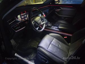 Melns Audi A8 2022 Tallina, ar dzinēja tilpumu 3.00 L un nobraukumu 90 tūkst. km par 60000 €, foto 7 vietnē AUTOMOTO.COM.LV