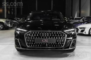 Black Audi A8 2022 in Riga, with an engine capacity of 3.00 L and mileage of 80 thousand km for 54900 €, photo 3 on AUTOMOTO.COM.LV