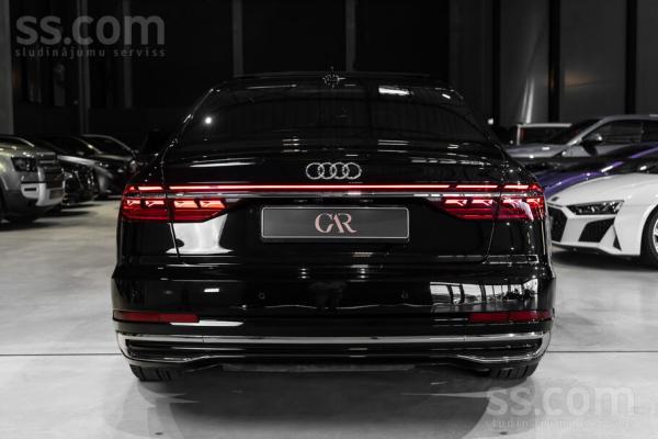 Melns Audi A8 2022 Rīga, ar dzinēja tilpumu 3.00 L un nobraukumu 80 tūkst. km par 54900 €, foto 5 vietnē AUTOMOTO.COM.LV