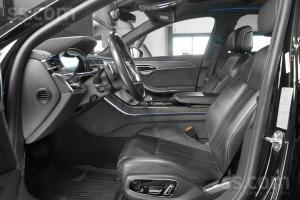 Black Audi A8 2022 in Riga, with an engine capacity of 3.00 L and mileage of 80 thousand km for 54900 €, photo 9 on AUTOMOTO.COM.LV