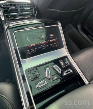 Black Audi A8 2022 in Riga, with an engine capacity of 3.00 L and mileage of 68 thousand km for 65900 €, photo 10 on AUTOMOTO.COM.LV