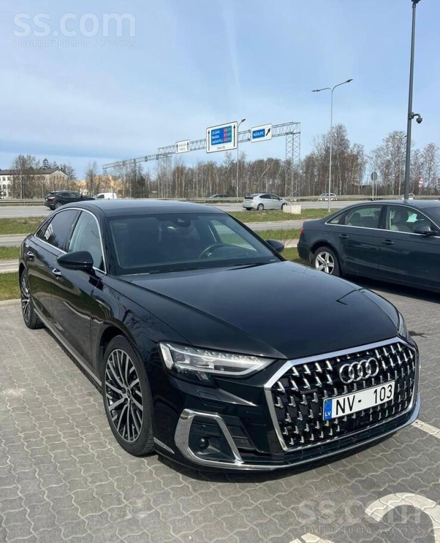 Melns Audi A8 2022 Rīga, ar dzinēja tilpumu 3.00 L un nobraukumu 69 tūkst. km par 62000 €, foto 5 vietnē AUTOMOTO.COM.LV