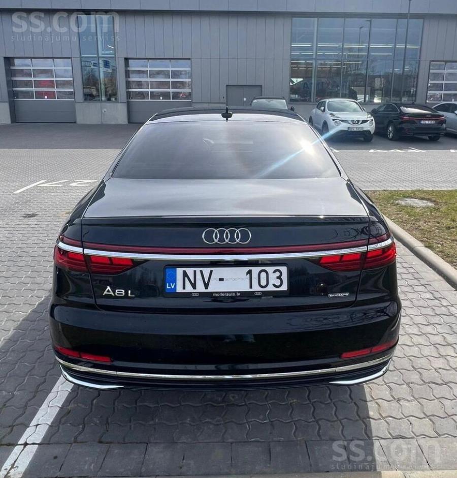 Melns Audi A8 2022 Rīga, ar dzinēja tilpumu 3.00 L un nobraukumu 69 tūkst. km par 62000 €, foto 6 vietnē AUTOMOTO.COM.LV