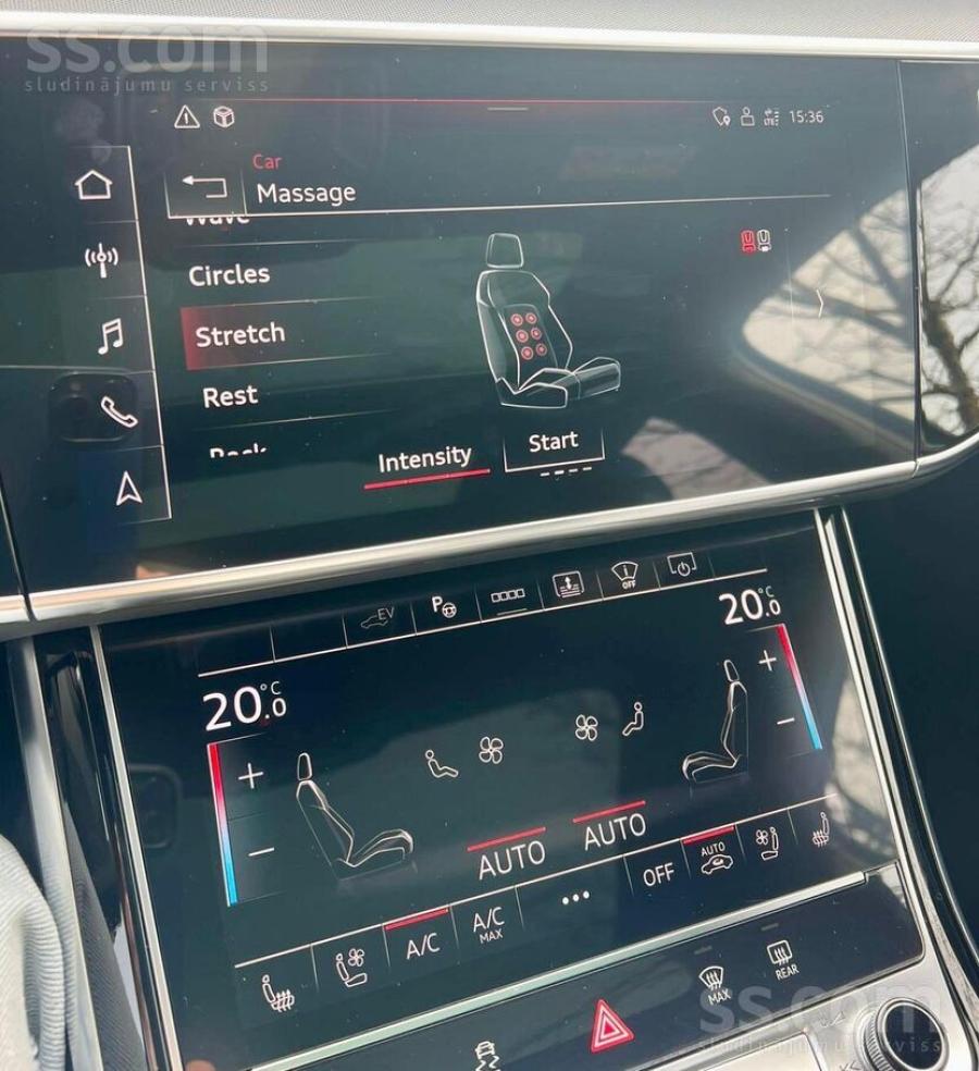 Melns Audi A8 2022 Rīga, ar dzinēja tilpumu 3.00 L un nobraukumu 69 tūkst. km par 62000 €, foto 9 vietnē AUTOMOTO.COM.LV