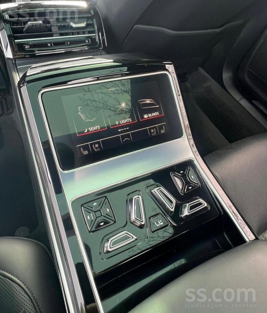 Melns Audi A8 2022 Rīga, ar dzinēja tilpumu 3.00 L un nobraukumu 69 tūkst. km par 62000 €, foto 10 vietnē AUTOMOTO.COM.LV
