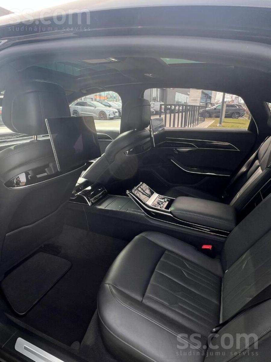 Melns Audi A8 2022 Rīga, ar dzinēja tilpumu 3.00 L un nobraukumu 69 tūkst. km par 62000 €, foto 15 vietnē AUTOMOTO.COM.LV