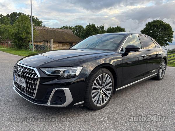 Melns Audi A8 2022 Tallina, ar dzinēja tilpumu 3.00 L un nobraukumu 75 tūkst. km par 57900 €, foto 1 vietnē AUTOMOTO.COM.LV