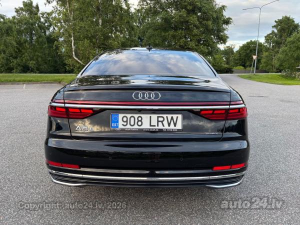 Melns Audi A8 2022 Tallina, ar dzinēja tilpumu 3.00 L un nobraukumu 75 tūkst. km par 57900 €, foto 8 vietnē AUTOMOTO.COM.LV