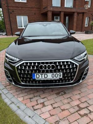 Black Audi A8 2022 in Plunge, with an engine capacity of 3.00 L and mileage of 80 thousand km for 54900 €, photo 3 on AUTOMOTO.COM.LV