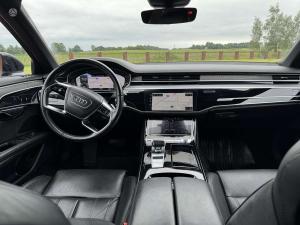 Black Audi A8 2022 in Plunge, with an engine capacity of 3.00 L and mileage of 80 thousand km for 54900 €, photo 11 on AUTOMOTO.COM.LV