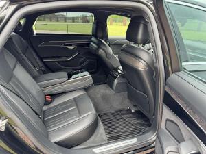 Black Audi A8 2022 in Plunge, with an engine capacity of 3.00 L and mileage of 80 thousand km for 54900 €, photo 24 on AUTOMOTO.COM.LV
