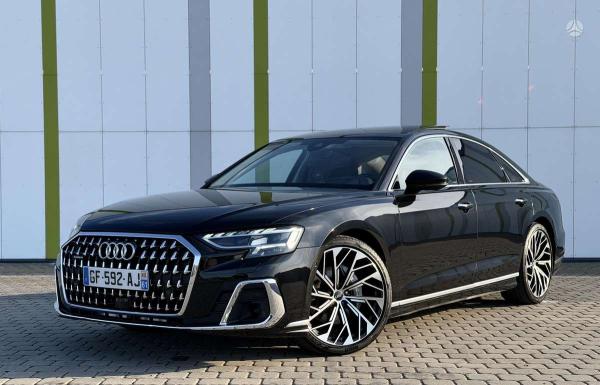 Melns Audi A8 2022 Tauragė, ar dzinēja tilpumu 3.00 L un nobraukumu 174 tūkst. km par 38200 €, foto 1 vietnē AUTOMOTO.COM.LV