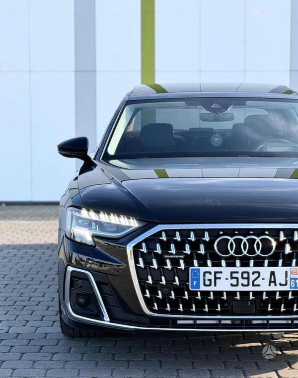 Melns Audi A8 2022 Tauragė, ar dzinēja tilpumu 3.00 L un nobraukumu 174 tūkst. km par 38200 €, foto 4 vietnē AUTOMOTO.COM.LV