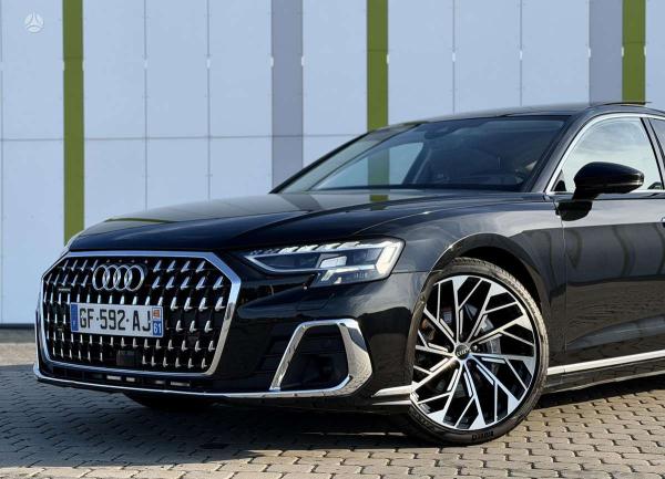 Melns Audi A8 2022 Tauragė, ar dzinēja tilpumu 3.00 L un nobraukumu 174 tūkst. km par 38200 €, foto 6 vietnē AUTOMOTO.COM.LV
