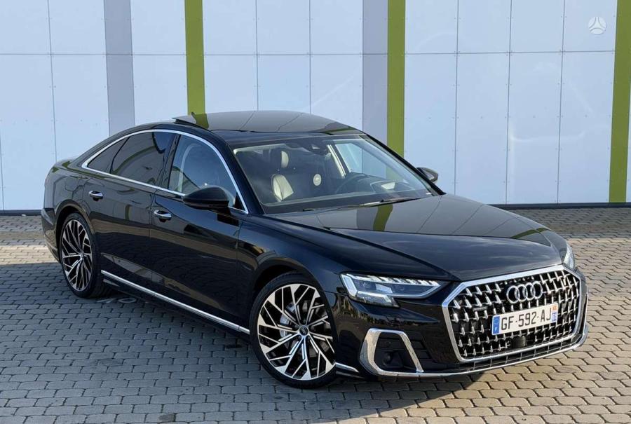 Melns Audi A8 2022 Tauragė, ar dzinēja tilpumu 3.00 L un nobraukumu 174 tūkst. km par 38200 €, foto 9 vietnē AUTOMOTO.COM.LV