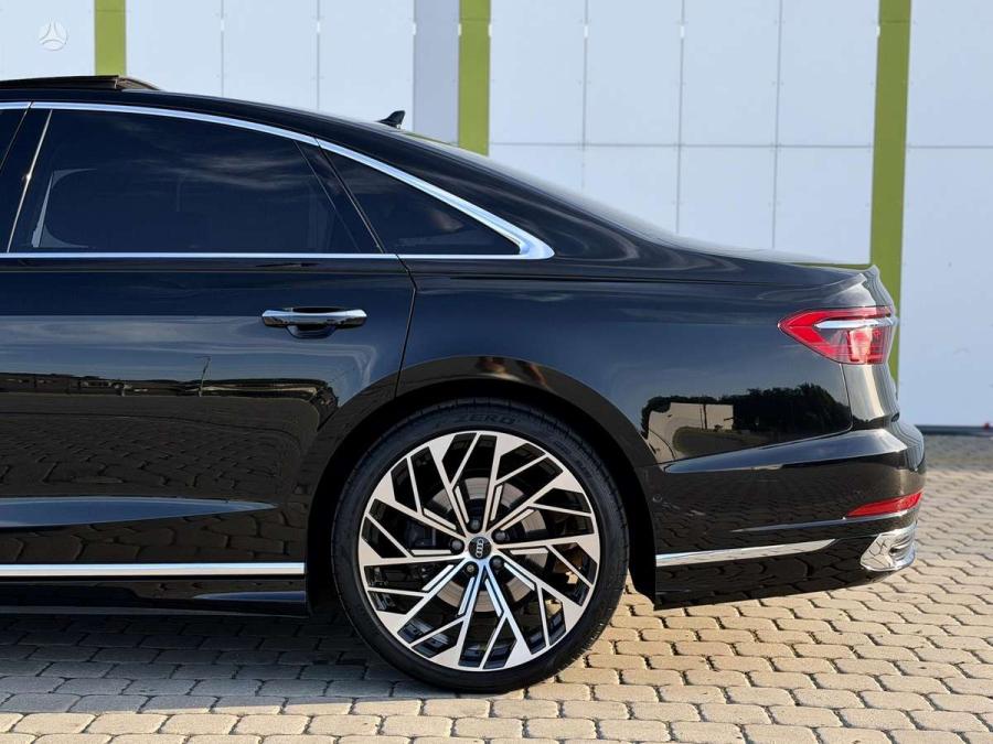 Melns Audi A8 2022 Tauragė, ar dzinēja tilpumu 3.00 L un nobraukumu 174 tūkst. km par 38200 €, foto 14 vietnē AUTOMOTO.COM.LV