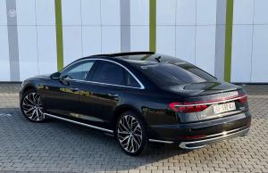 Melns Audi A8 2022 Tauragė, ar dzinēja tilpumu 3.00 L un nobraukumu 174 tūkst. km par 38200 €, foto 20 vietnē AUTOMOTO.COM.LV