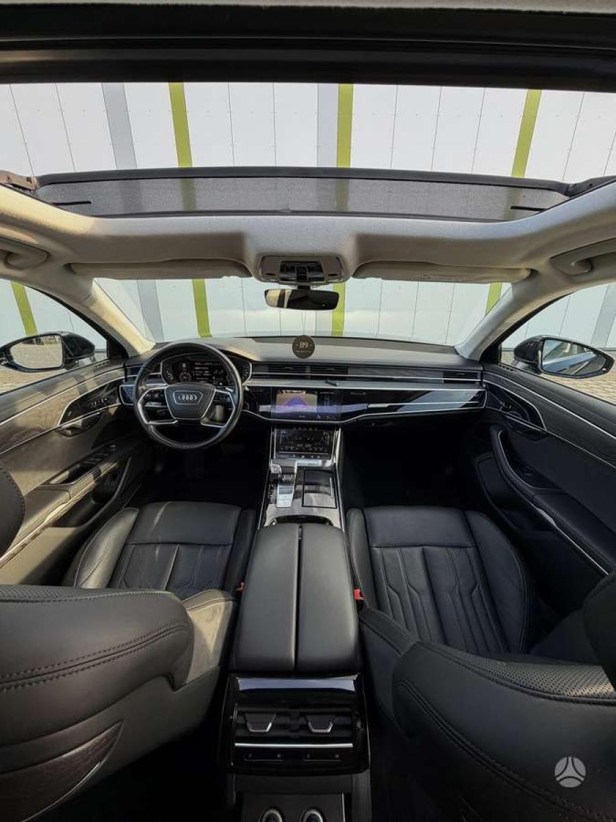 Melns Audi A8 2022 Tauragė, ar dzinēja tilpumu 3.00 L un nobraukumu 174 tūkst. km par 38200 €, foto 28 vietnē AUTOMOTO.COM.LV
