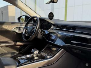 Melns Audi A8 2022 Tauragė, ar dzinēja tilpumu 3.00 L un nobraukumu 174 tūkst. km par 38200 €, foto 32 vietnē AUTOMOTO.COM.LV