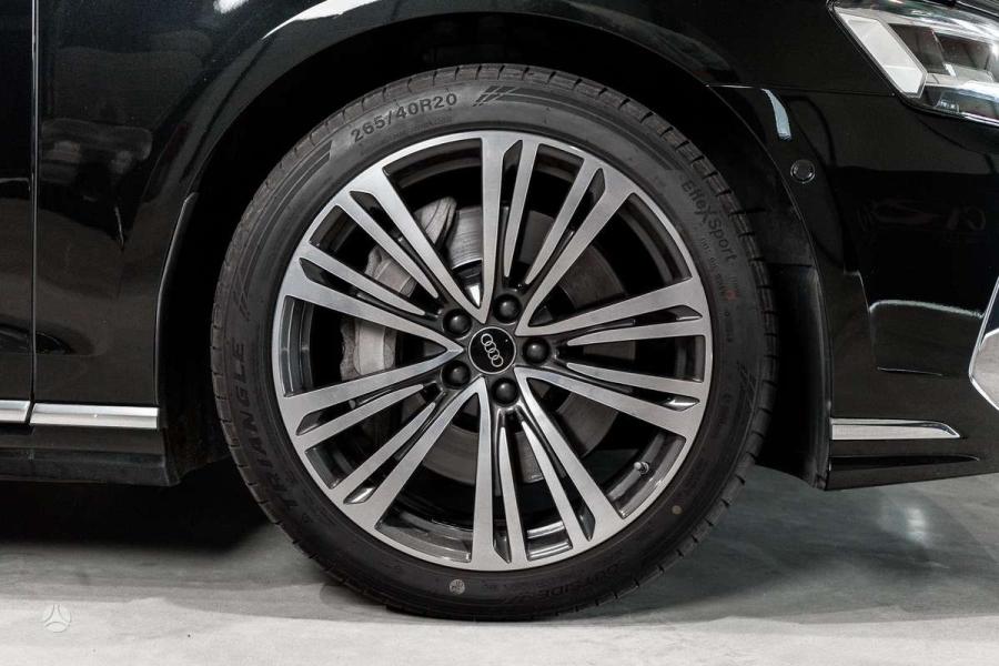 Melns Audi A8 2022 Rīga, ar dzinēja tilpumu 3.00 L un nobraukumu 80 tūkst. km par 51000 €, foto 8 vietnē AUTOMOTO.COM.LV