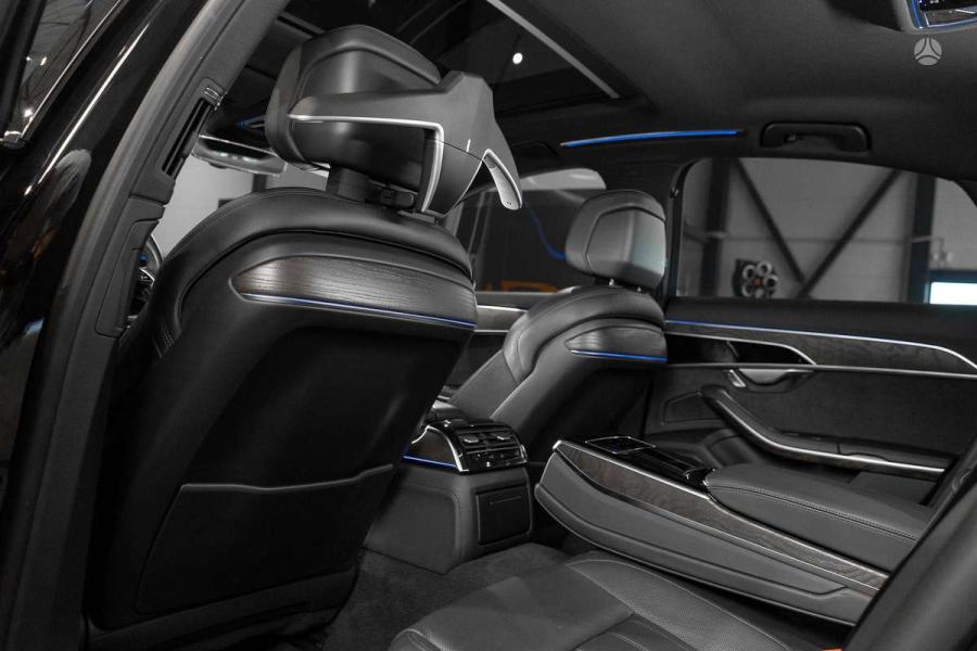 Melns Audi A8 2022 Rīga, ar dzinēja tilpumu 3.00 L un nobraukumu 80 tūkst. km par 51000 €, foto 14 vietnē AUTOMOTO.COM.LV