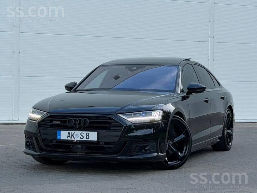 Melns Audi A8 2022 Rīga, ar dzinēja tilpumu 3.00 L un nobraukumu 0 tūkst. km par 59900 €, foto 1 vietnē AUTOMOTO.COM.LV